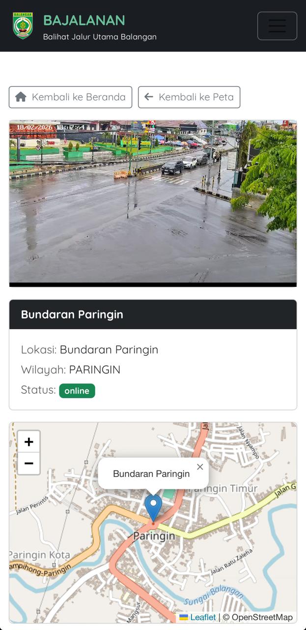 Peta CCTV - BAJALANAN